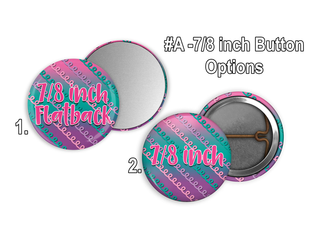 #A - 7/8 inch Button – Gootsie's Crafts Boutique